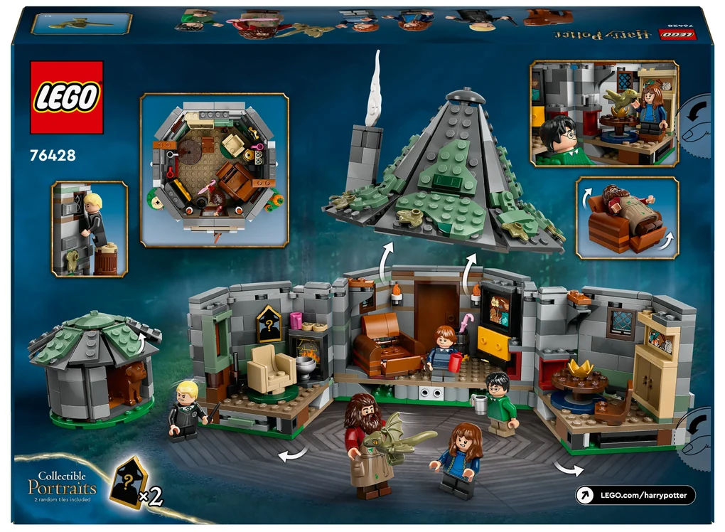 Lego® Harry Potter™ 76428 Hagridova chatrč: Nečakaná návšteva ...