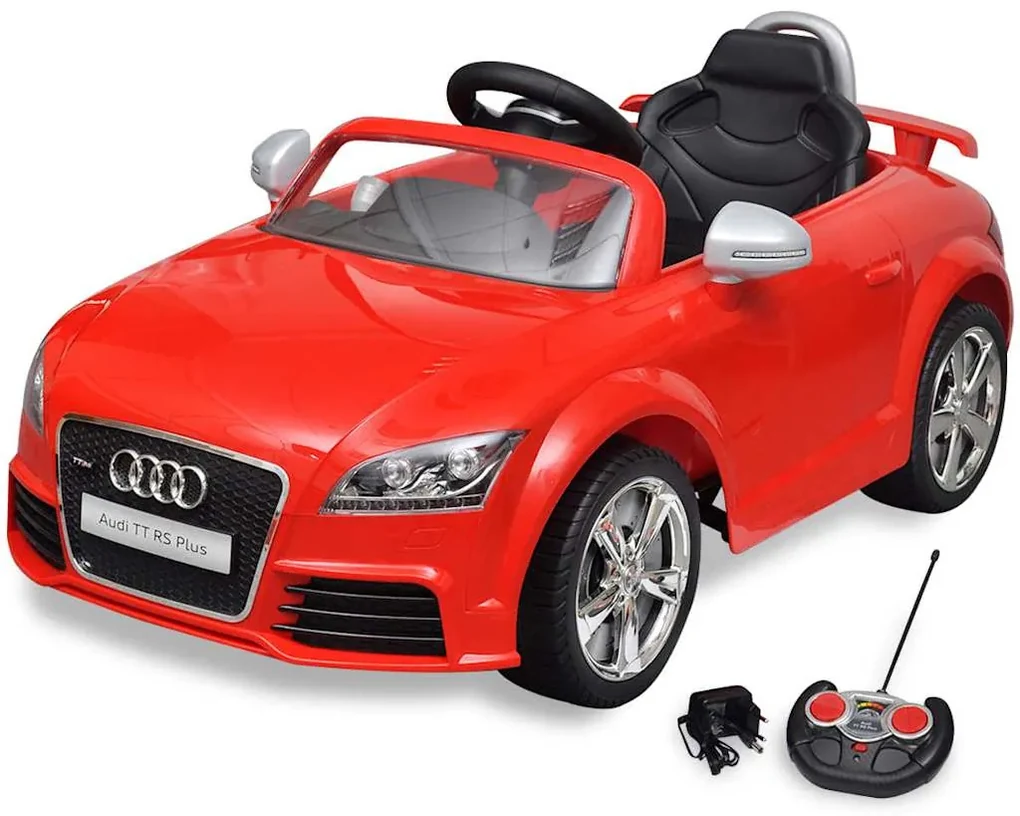 Auto pre deti Audi TT RS s diaľkovým ovládaním červené | BIANO