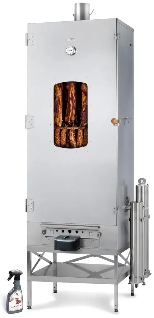 KAISER SMOKEMEISTER® '250' Poloautomatická presklená izolovaná udiareň ...
