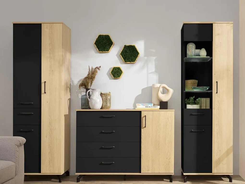 Nábytok do obývačky Gresalto IV, Osvetlenie: bez osvetlenia, Farby: lux ...