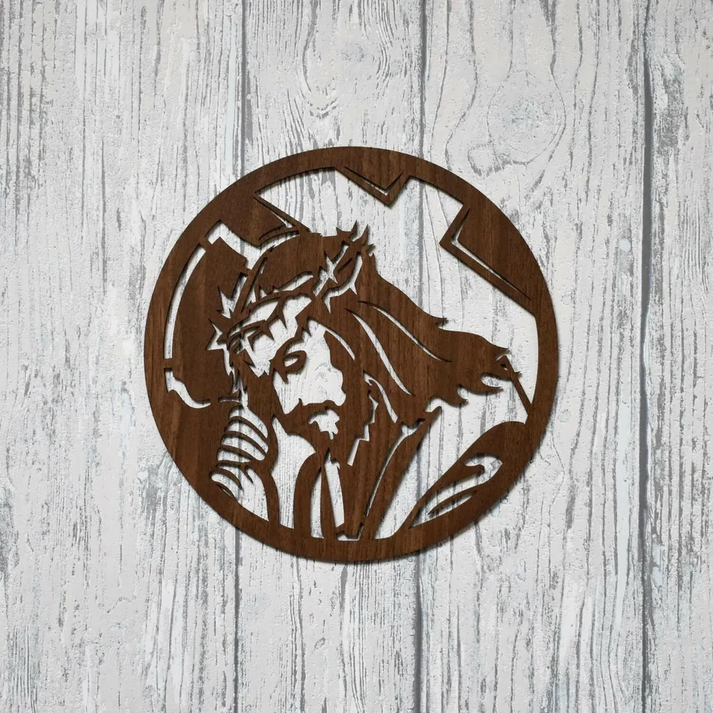 Drevený obraz Ježiša Krista | DUBLEZ | BIANO