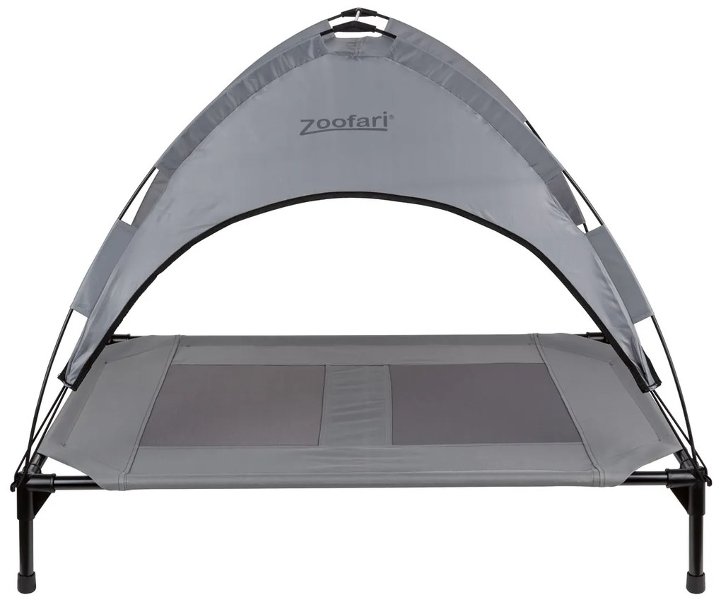 Zoofari Posteľ pre psa so strechou na ochranu pred slnkom (100347413 ...