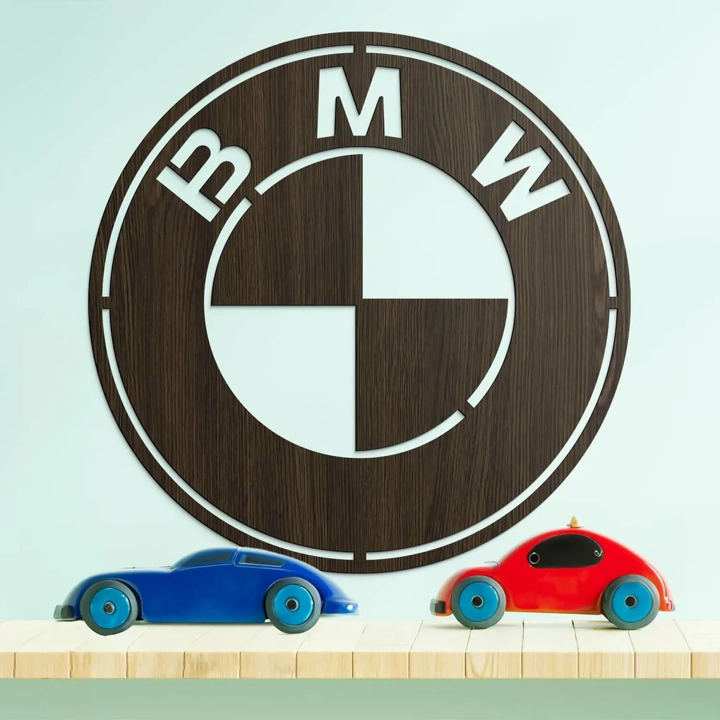 DUBLEZ | Drevené logo značky auta - BMW | BIANO