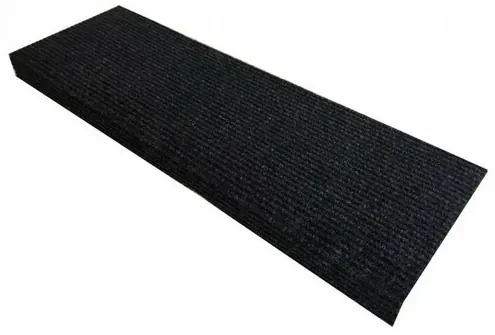 VOPI Nášľap na schody Quick step obdĺžnik antracitová, 24 x 65 cm | BIANO