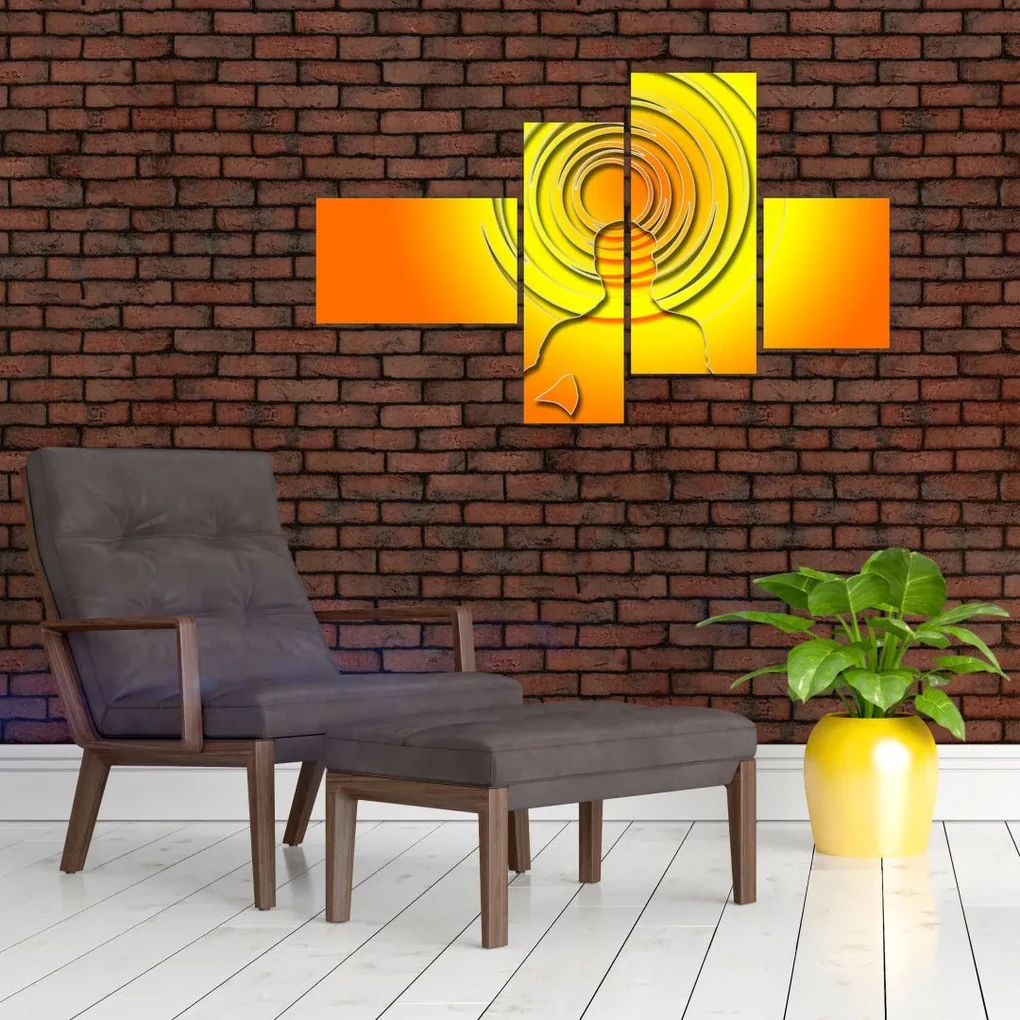 Obrys postavy - obraz na stenu | BIANO