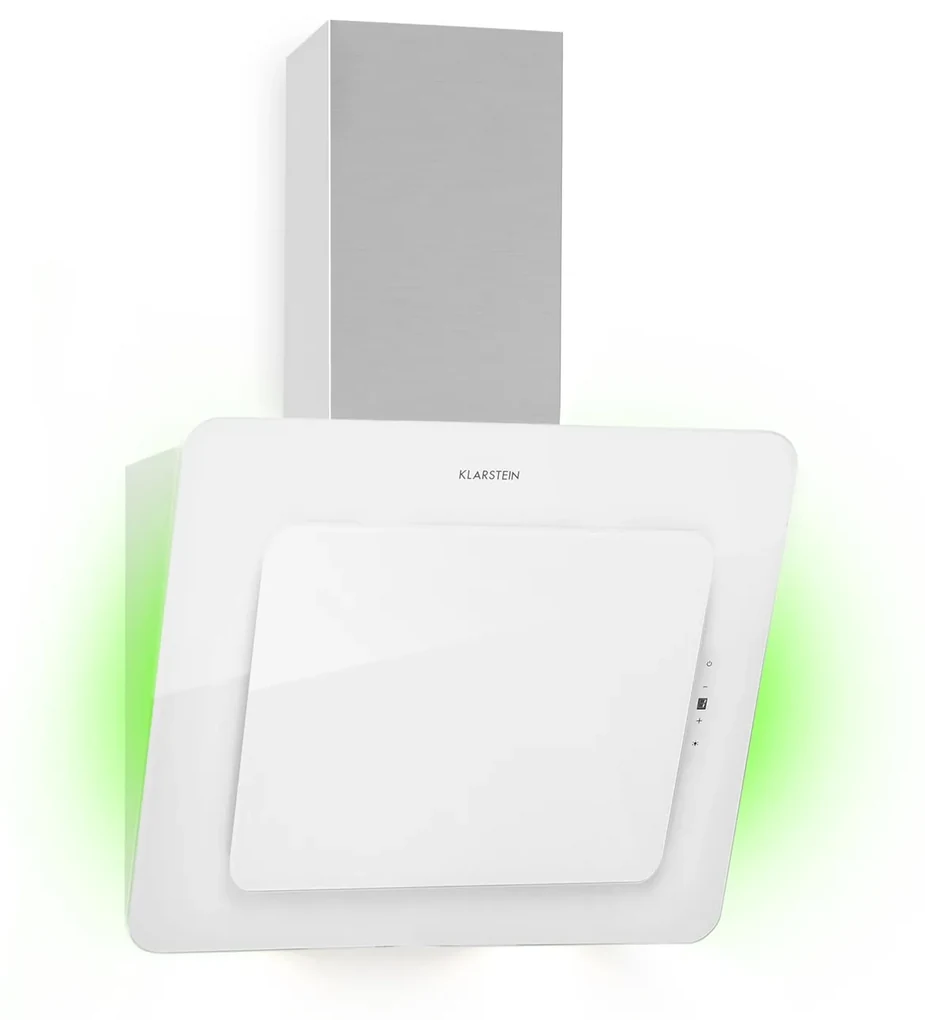 Helena 60, digestor, 60 cm, nástanný, 595 m³/h, LED displej, biely | BIANO