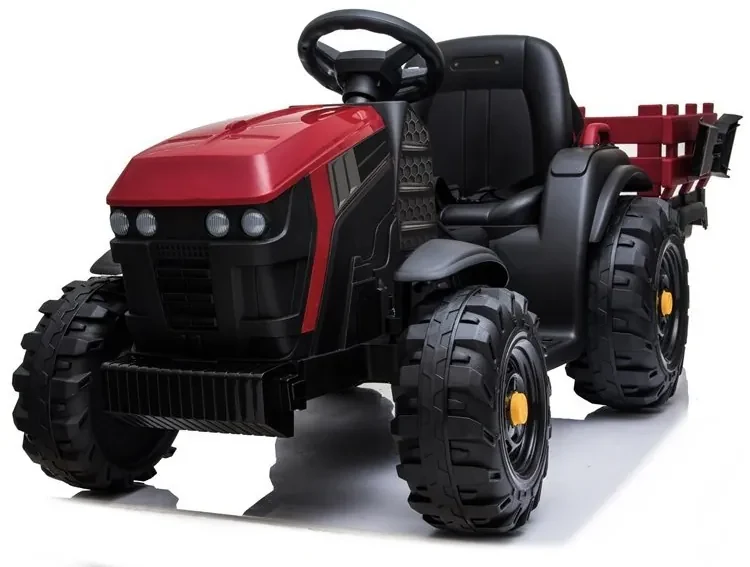 Lean Cars Elektrický traktor BDM0925 - červený motor -2x45W batéria ...