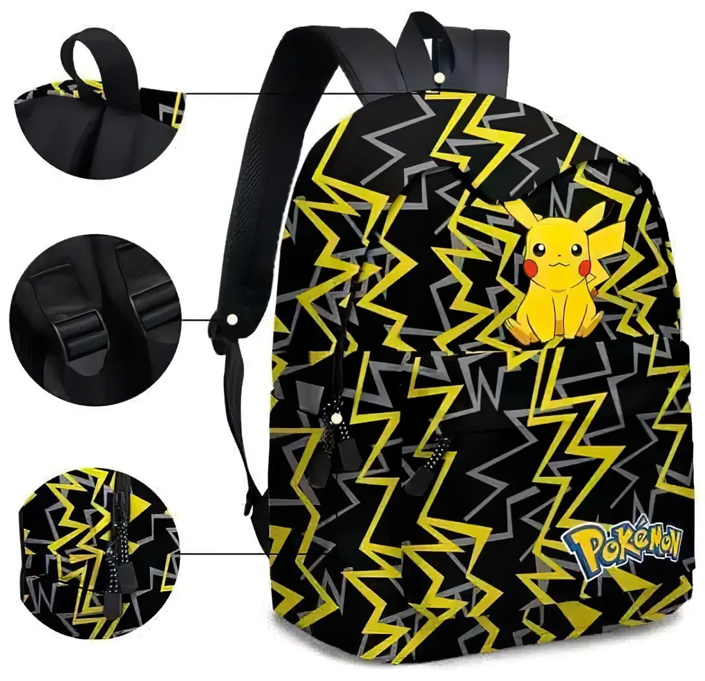Bagito Detský batoh Pokémon Pikachu s peračníkom | BIANO