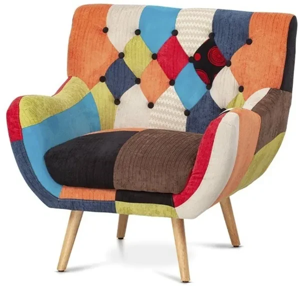 Sconto Kreslo NATALIA patchwork | BIANO