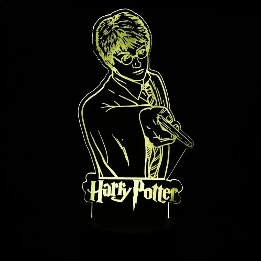3Dmix 3DL-WD054 – 3D LED nočná lampa - Harry Potter (Wood) | BIANO