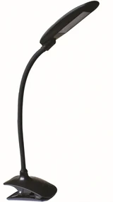 LED lampička s klipom SANDY L1772 čierna | BIANO