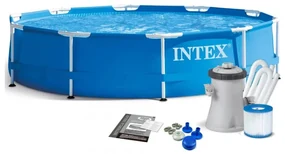 Intex 28202 Nadzemný bazén s oceľovou konštrukciou 305 x 76 cm ...