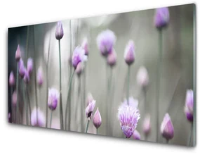 Sklenený obklad Do kuchyne Poľné kvety lúka príroda 120x60 cm | BIANO
